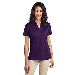 Port Authority Ladies Silk Touch Performance Polo 3XL Bright Purple