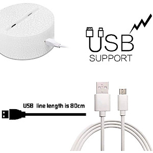 Hoofun Battle Bus Night Light: Lamps with 3D Stereo Vision and Remote Control, Desk Light for Battleroyal Players Modelling, Night Light for Boys Girls Birthday Christmas Festival Gifts