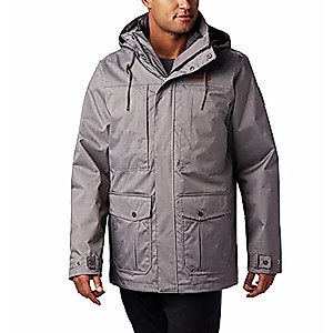 Columbia Men's Horizons Pine Interchange Jacket, City Grey, X-Large