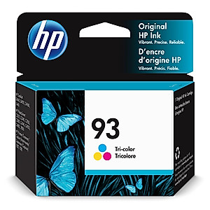 Original HP 93 Tri-color Ink Cartridge | Works with HP DeskJet D4100, 5440; HP PhotoSmart C3100, C4100, 7850; HP PSC 1500 Series | C9361WN