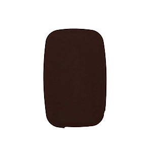SEGADEN Silicone Cover Protector Case Holder Skin Jacket Compatible with LAND ROVER LR4 Range Rover 5 Button Smart Remote Key Fob CV4982 Brown