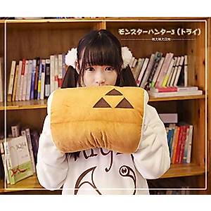 damdos Christmas Pillow Gifts Monster Hunter Roast Meat Plush Pillow Happy New Gift Throw Pillow