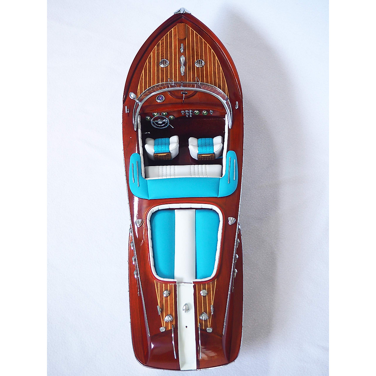 Riva AQUARAMA Wood Boat Model 21" (53 cm) Fully Assembled
