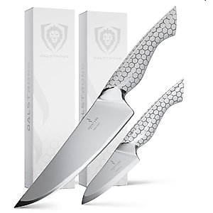 Dalstrong The Frost Fire Series 8" Chef Knife Bundled with The Frost Fire Series 3.5" Paring Knife