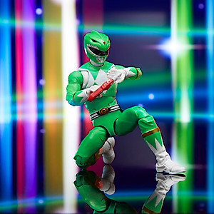 Power Rangers Lightning Collection Remastered Mighty Morphin Green Ranger 6-Inch Action Figure, Toys for Boys and Girls Ages 4 and Up