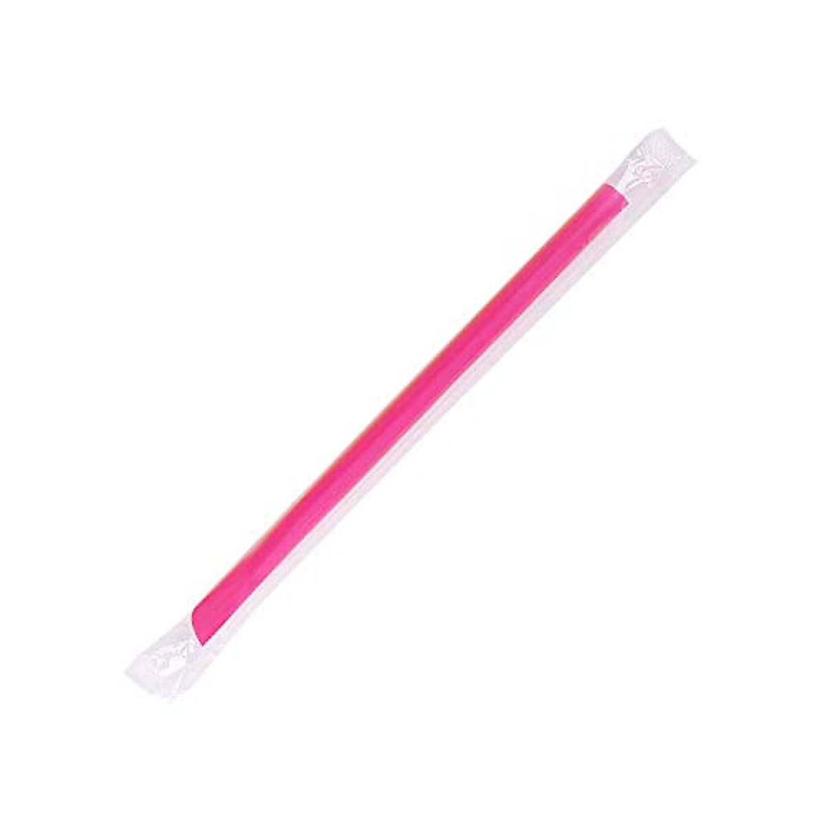 Karat C9060s 9" Boba Straws(10mm Diameter), Poly-Wrapped, Assorted Solid Colors (Case of 1600)