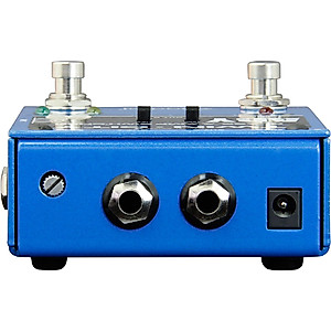 Radial Bones Twin City Active ABY Amp Switcher Pedal with Zorro Polishing Cloth