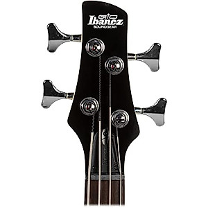 Ibanez GSR 4 String Bass Guitar, Right Handed, Transparent Red (GSR200TR)