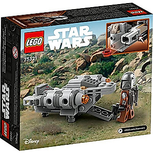 LEGO Star Wars The Razor Crest Microfighter 75321 Toy Building Kit for Kids Aged 6 and Up; Quick-Build, Stud-Shooting Star Wars: The Mandalorian Gunship for Creative Play (98 Pieces)