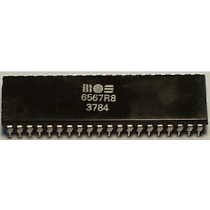 MOS 6567R8 VIC-II Chip