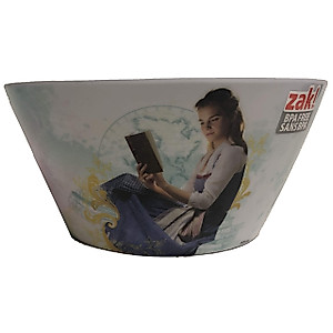 Zak Designs Kid's Soup Bowl and Bundles with Plates (Bowl 2 Pack, Beauty and the Beast)