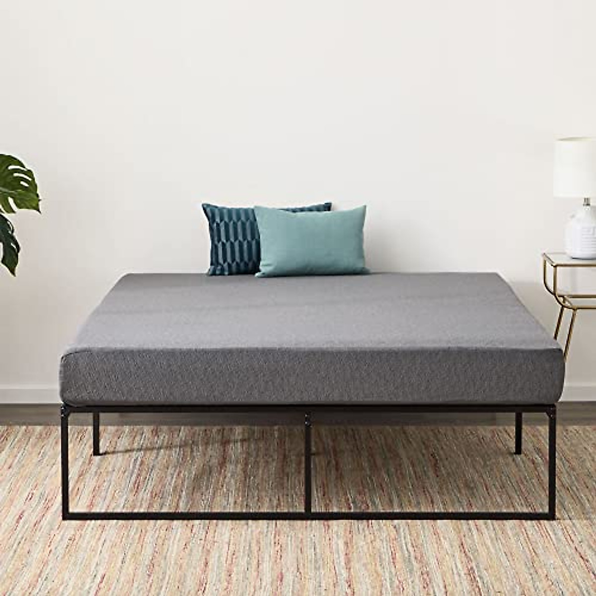 Linenspa 8 Inch Gel Memory Foam Mattress, Plush, California King