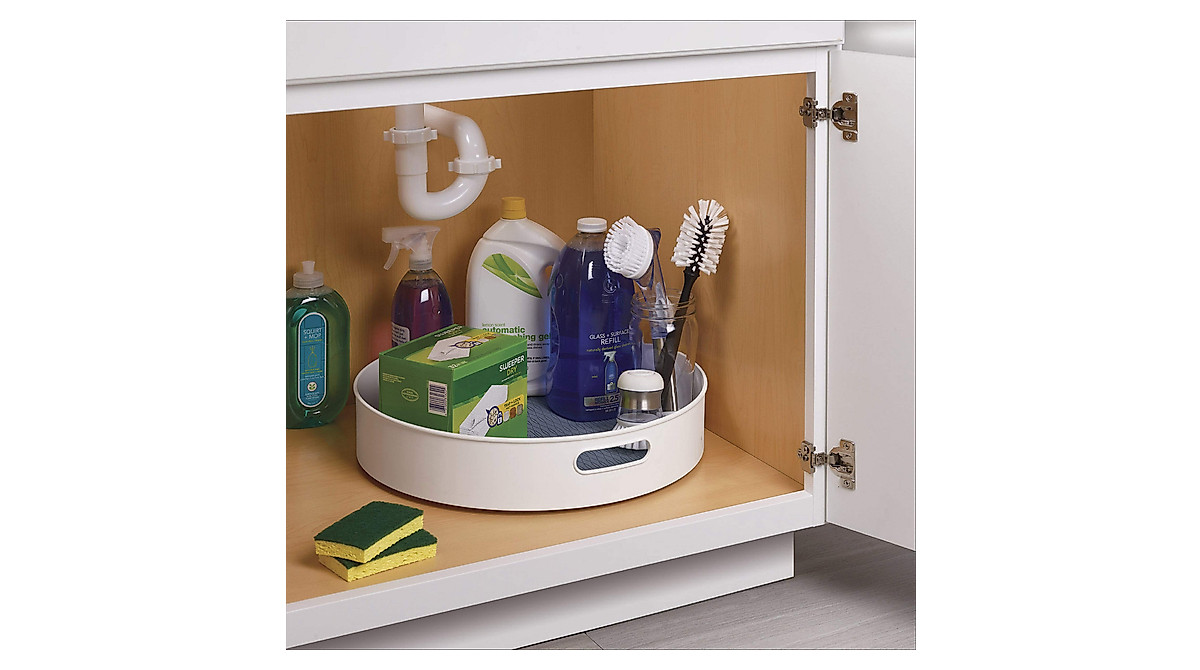 Copco Non-Skid Under-Sink Organizer - 18-Inch Turntable