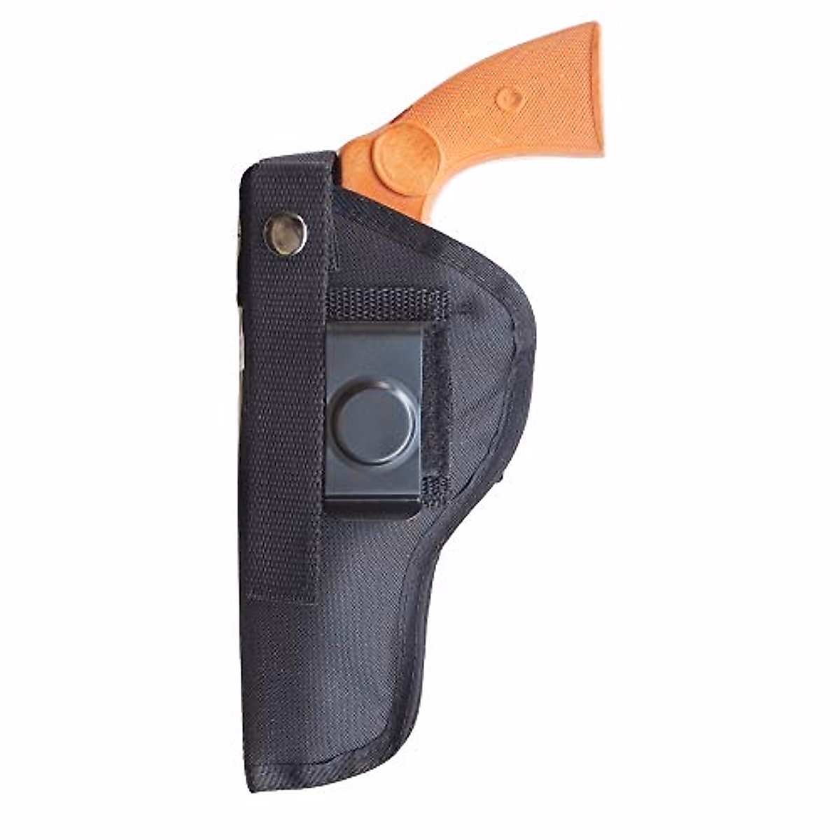 Federal Holsterworks Right Hand Hip Holster for Ruger Wrangler 22 LR 4.6 inches Barrel, Belt Loop or Clip-on (Right), BLACK (AGTWRAG5R)