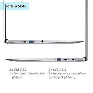 acer 15.6-inch Chromebook Laptop for Student and Business - HD Display, Intel Celeron N4020 Dual-Core Processor (up to 2.8GHz), 4GB DDR4 RAM, 64GB eMMC, Webcam, WiFi, 12 Hrs Battery Life, Chrome OS