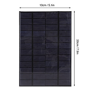 12V 4.2W Mini Solar Panel Portable DIY Solar Panel, Cell Battery Charger Panel DIY Solar Panel Module for Cellphone