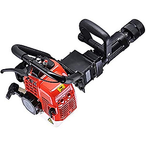 BH 2in1 32.7cc Gasoline Demolition Jack Hammer Post Piling Driver 2 Stroke Petrol Powered Fencing Pile Pounder Gas Jack Hammer T post Knocker
