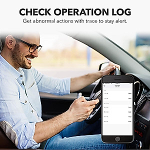HBN Smart Garage Door Opener - Connected WiFi Garage Door Control, Compatible with Alexa & Google Home Assistant, No Hub Needed