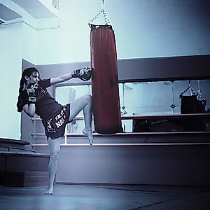 WANLIAN I-Beam Heavy Bag Hanger; Steel Clamp for Heavy Bag. Suitable for I-Beams with Bottom Width 2.5" 6.3cm7.5" 19cm; Can Withstand 450 Lbs