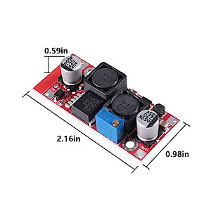 ACEIRMC 5pcs XL6009 Boost Buck DC Adjustable Step Up Down Converter Module Solar Voltage