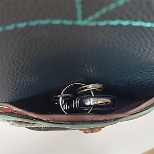 CHALA Handbags Big- Everyday Tote Women Handbag with Zip Around Wallet (Navy Paw Tote + White Paw Wallet)