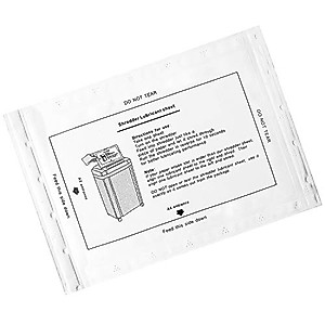 ABuff 20 Pcs Shredder Oil Papers, White 8-2/5 x 6 Inch Cleaning Shredder Lubricant Sheets, More Convenient Lubricant Paper for Paper Shredder, Sharpening & Lubricating Sheets for Home Office