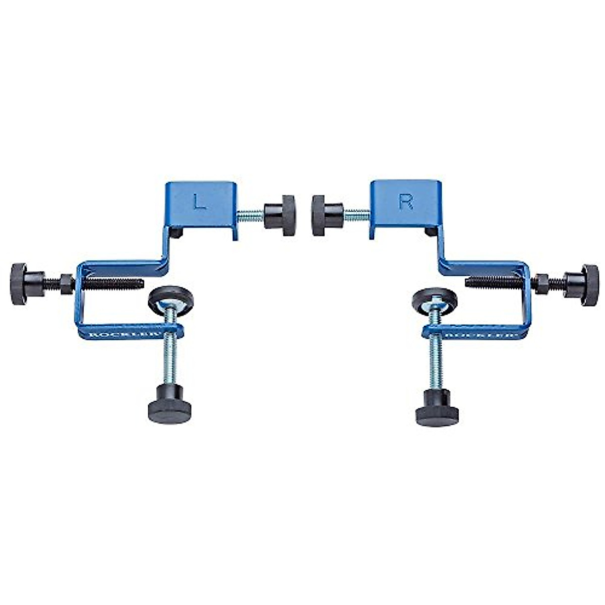 Rockler Cabinet Drawer Installation Clamps – Right, Left-Side Drawer, Cabinet Installation Tools – Steel, Plastic Drawer Front Clamps - Front Drawer Woodworking Clamps for Easy, Fast Installation