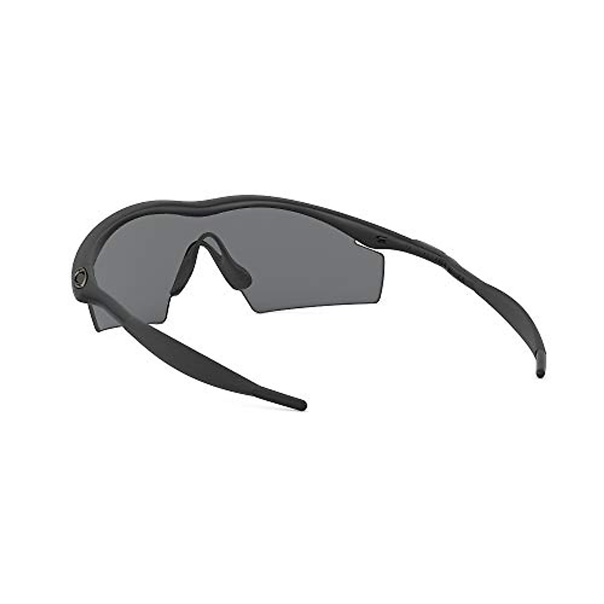 Oakley Men's OO9060 M Frame Strike Rectangular Sunglasses, Black/Grey, 29 mm