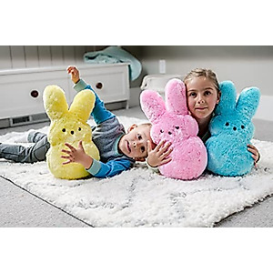 Animal Adventure | Shaggy Bunny Peeps | 15” Collectible Plush | Yellow