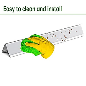 Folocy 16 GA Grill Flavorizer Bars BBQ Gas Grill Replacement Parts for Weber 7540 7539 Genesis E-310, E-320, E-330, Genesis S-310, S-320, S-330 with Side-Mounted Control Models, Flavor Bar Accessories