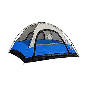 GIGATENT 6′ X 5′ 1-2 Person 3 Season Dome Tent Waterproof & UV Resistant Fabric Carry Bag Included