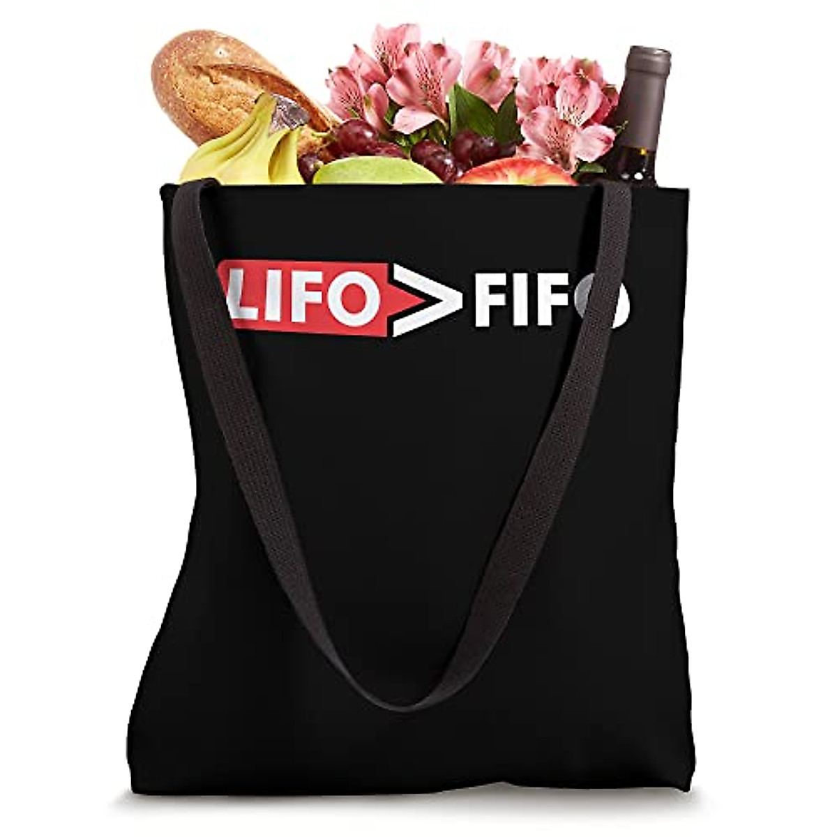 LIFO > FIFO Accountant Controller CPA Bookkeeper Funny Cute Tote Bag
