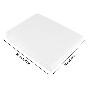 POPETPOP 100pcs Bird Cage Liners Papers Disposable Parrot Bird Cage Cushion Pad Mat Accessories for Bird Parrot