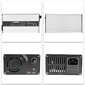 WFLNHB 36 Volt 5A Battery Charger Replacement for EZGO TXT Medalist Club Car DS TXT Yamaha Golf Carts
