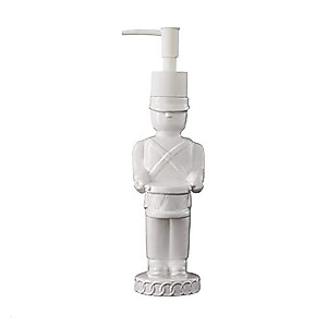 SKL Home Vern Yip Christmas Carol Soap Dispenser, White