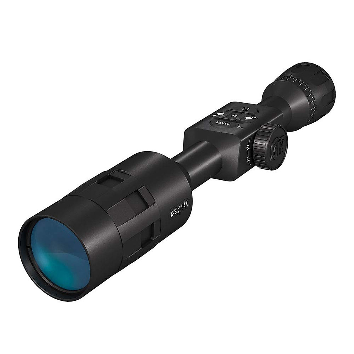 ATN X-Sight 4K Buck Hunter Smart Daytime Riflescope 5-20x - Ultra HD 4K technology, Superb Optics, Full HD Video, 18+ hrs Battery, Ballistic Calculator, Rangefinder, WiFi, E-Compass, Barometer , Black
