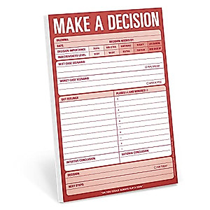 Knock Knock Make a Decision Pad