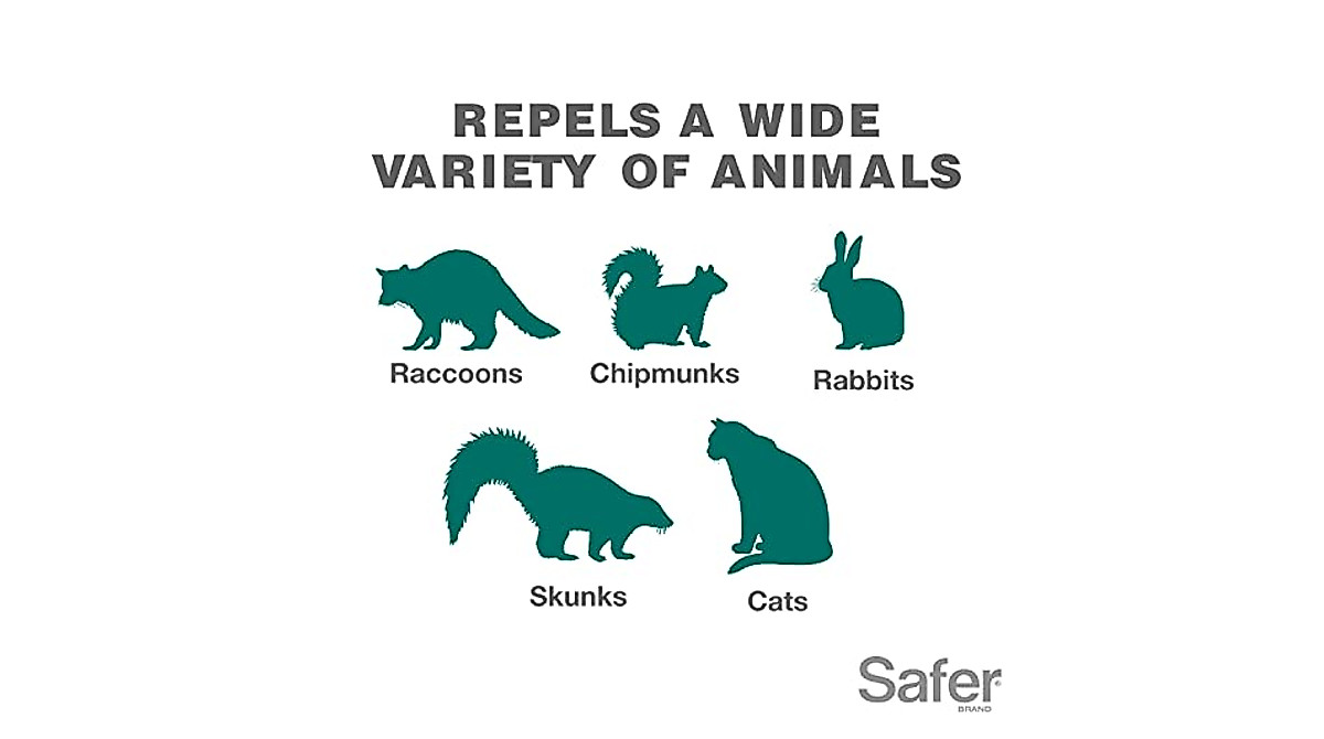 Safer 5929 Critter Ridder Granules - Effective Animal Repellent