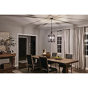 KICHLER Larkin 22.25" 3 Light Pendant in Olde Bronze®