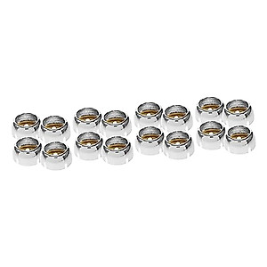 DOITOOL 16 Pcs Shower Curtain Holders Shower Curtain Rod Holder L Brackets Heavy Duty Nail Free Adjustable Rod Bracket Holder Adhesive Curtain Rod Holder Wardrobe Closet Tension Rod Holder