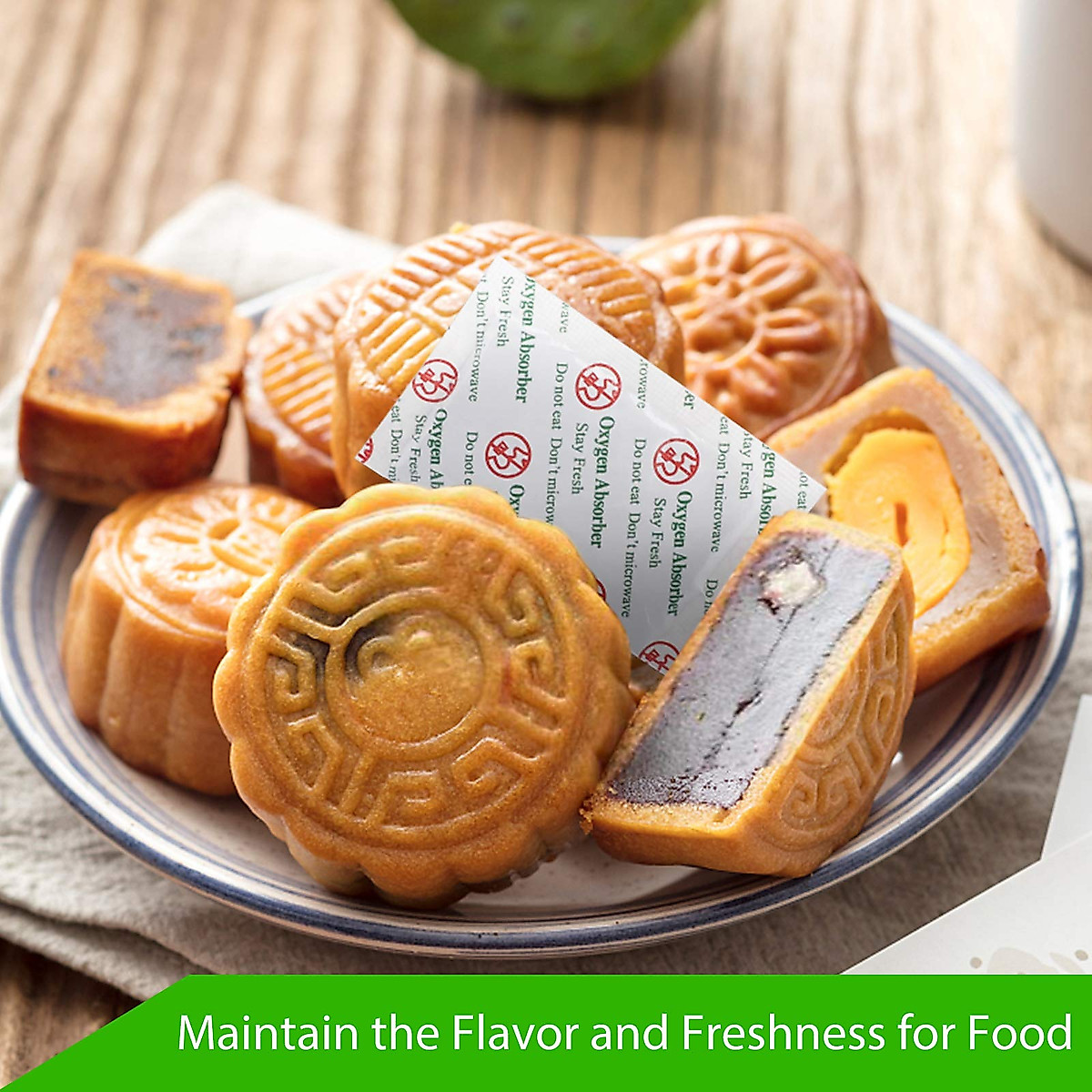 SurpOxyLoc (30Sachets)2000cc Oxygen Absorbers for Food Storage, Food Grade Oxygen Absorbers Packets for Food