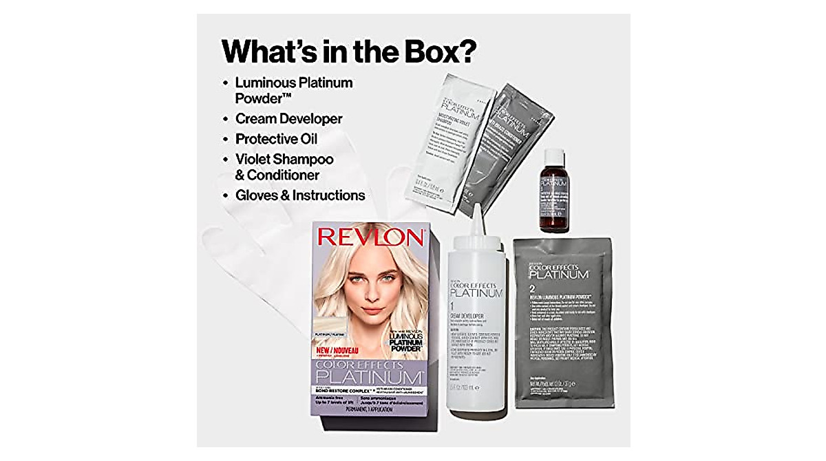Revlon Platinum Permanent Hair Color - Ammonia Free Dye