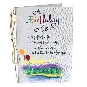 Blue Mountain Arts Greeting Card “A Birthday Is…” Is the Perfect “Happy Birthday” Message for a Family Member, Friend, or Loved One to Celebrate His or Her Special Day, by Donna Fargo, HW081