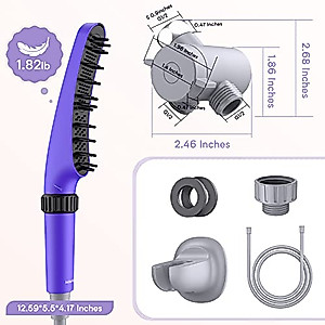 WaterSong Dog Sprayer Shower Attachment (Purple)