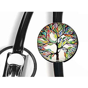 DuDu- Life Tree - Stethoscope Tag,Steth ID Tag,Nurse Badge