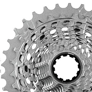 SRAM RED AXS XG-1290 Cassette - 12 Speed, 10-33t, Silver, For XDR Driver Body, D1