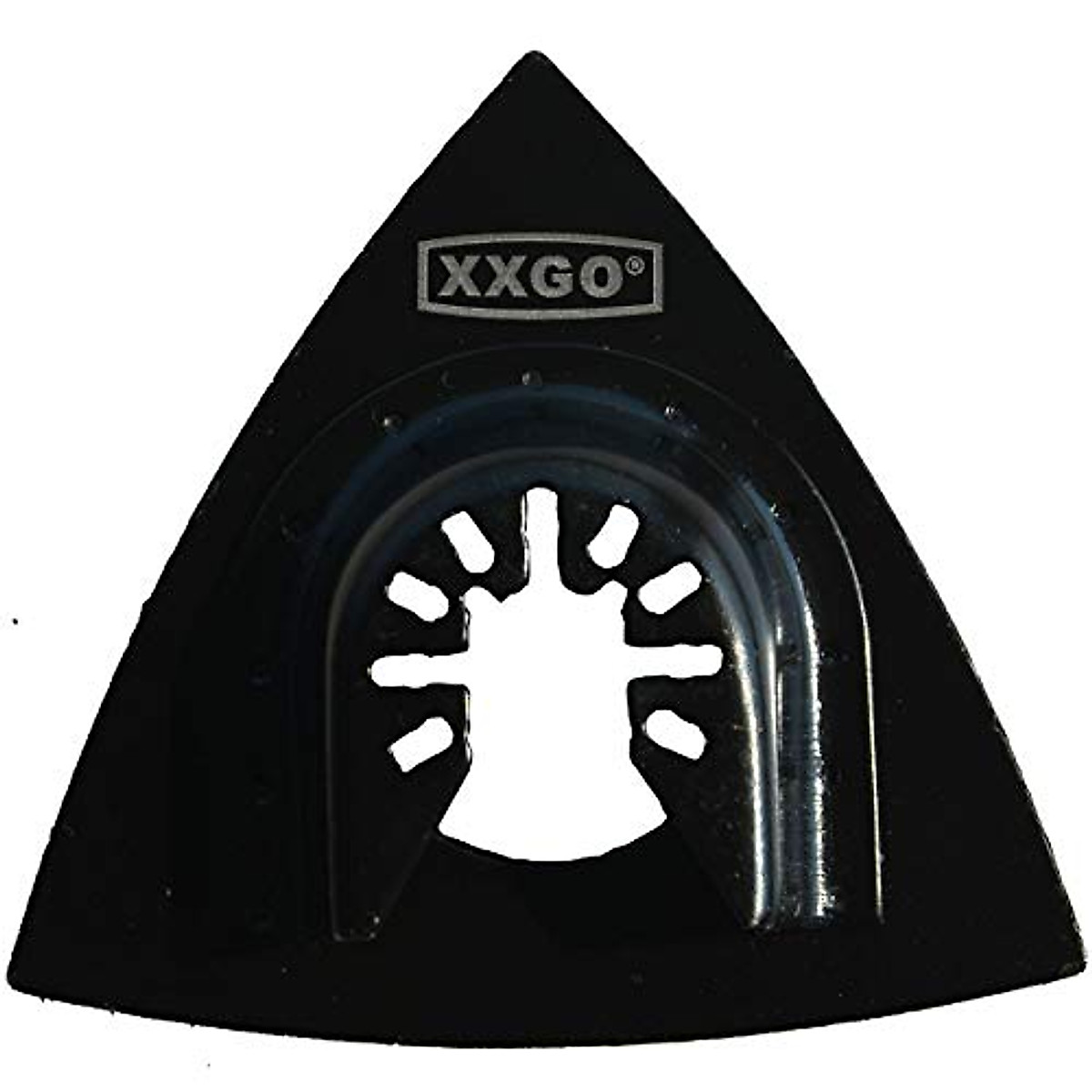 XXGO 102 Pcs Oscillating Sanding Pads Finger Triangle Sandpaper for Multi Tool Compatible with Bosch Dremel Rigid Milwaukee Makita Multitool Sanding Attachments XG3102