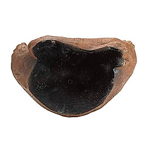 Wind & Weather Indoor/Outdoor Long-Eared Rabbit Garden Statue in Cross-Legged Meditating Yoga Pose Cast in Resin Designed to Look Like Hand-Carved Wood, 11½"L x 7" W x 14¼"H