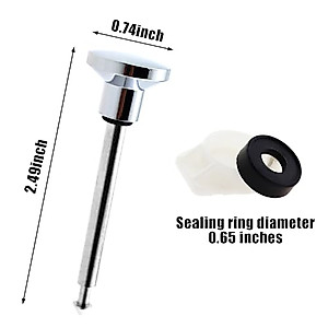 CChiai 2 Sets Bathtub Spout Diverter Repair Kit 2PCS Switching Stem 2PCS Cup Seal 2PCS Gate Bathroom Shower Tub Faucet Leak Repair Replacement Part