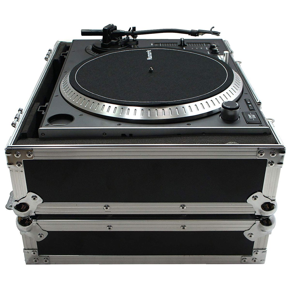 Harmony Audio HC1200E-1 Compatible with Audio-Technica AT-LP120 Flight Foam Turntable Custom Case